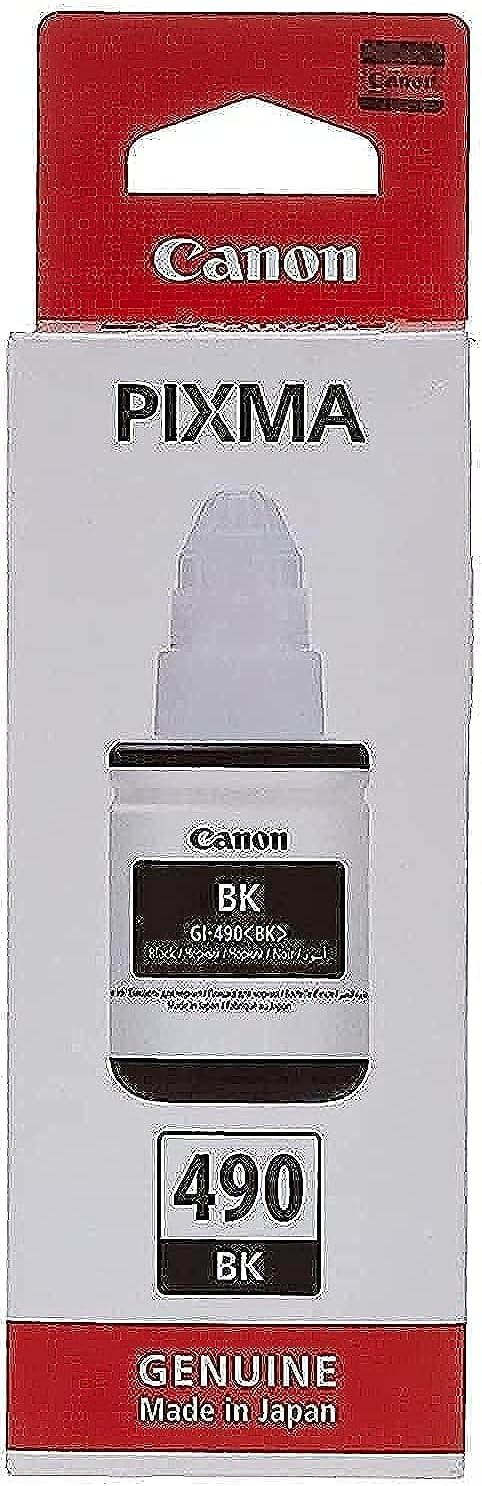 Canon Gi 490 Black Ink Bottle, Original Ink Refill Compatible With ...