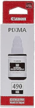 Canon Gi 490 Black Ink Bottle, Original Ink Refill Compatible With ...