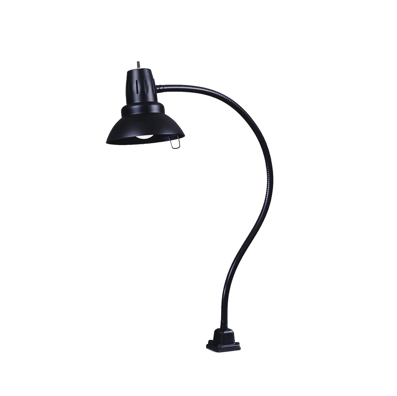 Electrix 7293 BLACK Gooseneck Work Lamp, Incandescent, Clamp-on ...