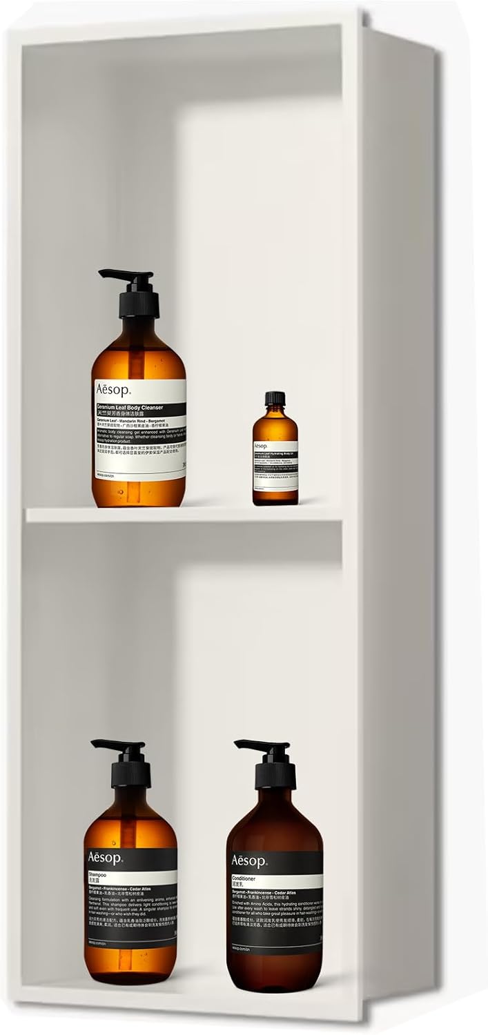 Kweetle Stainless Steel 304 Shower Niche 12" X 24" Shower Niche Insert ...