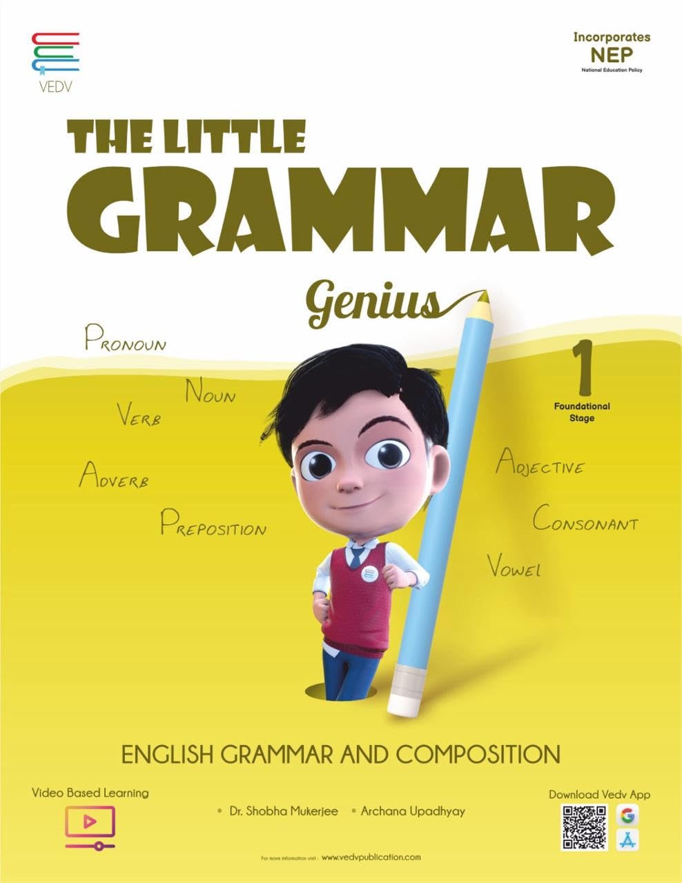 THE LITTLE GRAMMAR GENIUS ( GRAMMAR BOOK ) - CLASS - 1 : ARCHANA ...