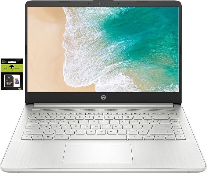 Amazon.com: HP 14" Laptop Ultral Light for Students and Business, Quad ...