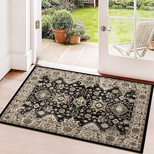 Amazon.com: TOPRUUG Washable Runner Rug 2x3 Entryway Rug Door Mat Non ...