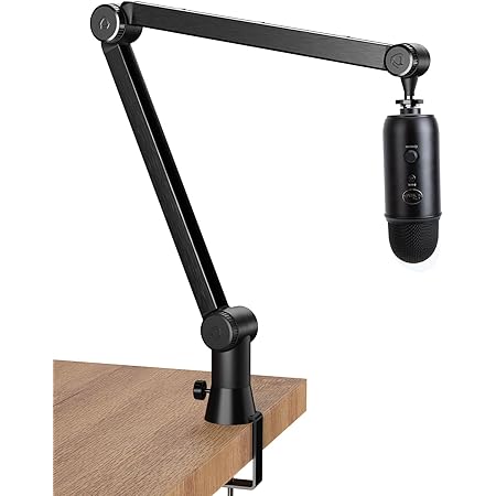 Amazon.com: Blue Yeti Microphone Boom Arm - Upgraded Heavy Duty Blue ...