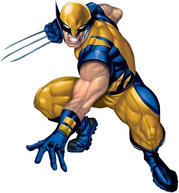 Amazon.com: RoomMates RMK1485GM Wolverine Peel & Stick Giant Wall Decal ...