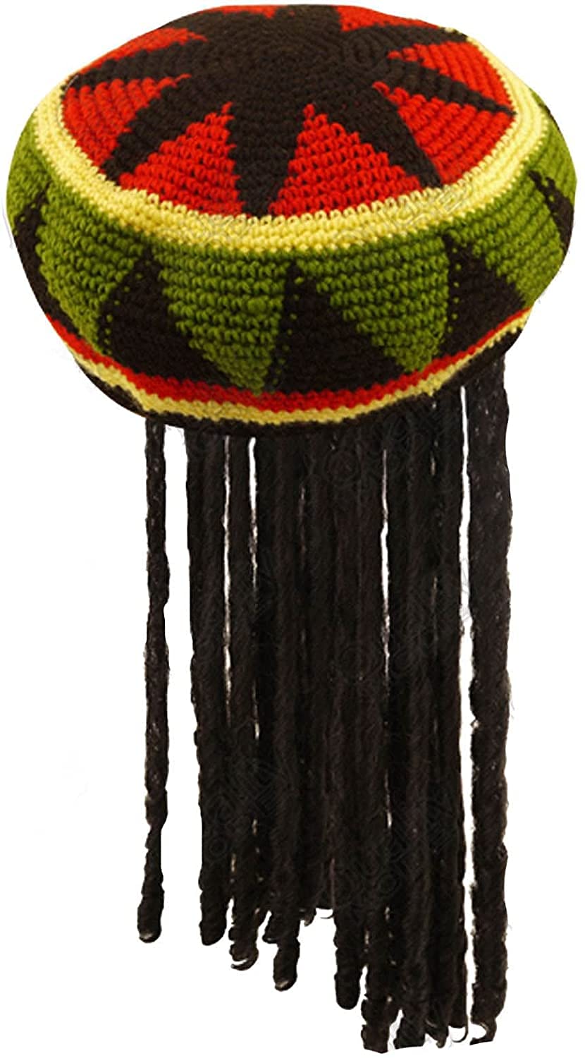 Rasta Hat With Dreadlocks Jamaican Dreadlocks Wig Novelty Rasta Gifts | Desertcart Bermuda