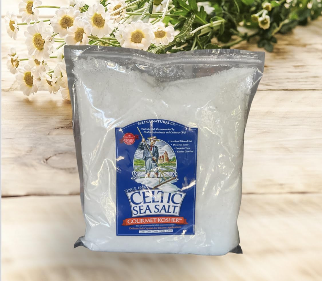 Amazon.com : Selina Naturally Celtic Sea Salt Gourmet Kosher, 5 pounds ...