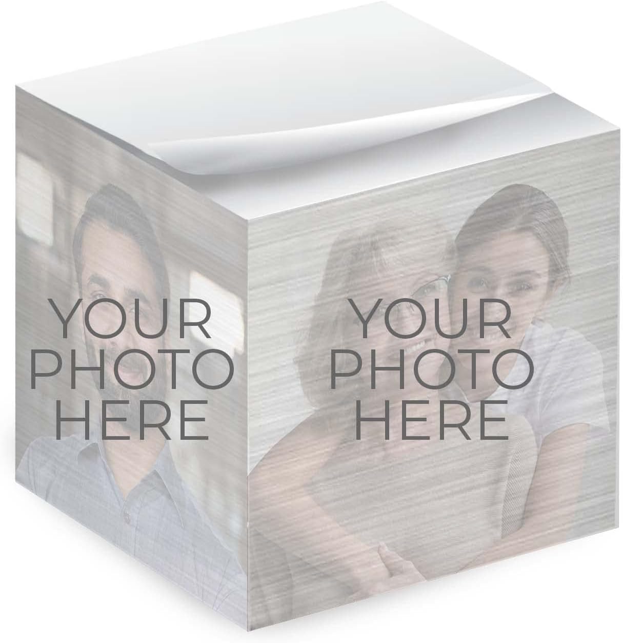 Amazon.com : Custom Photo Sticky Note Cube / 600 Sheets / 2.75" Memo ...