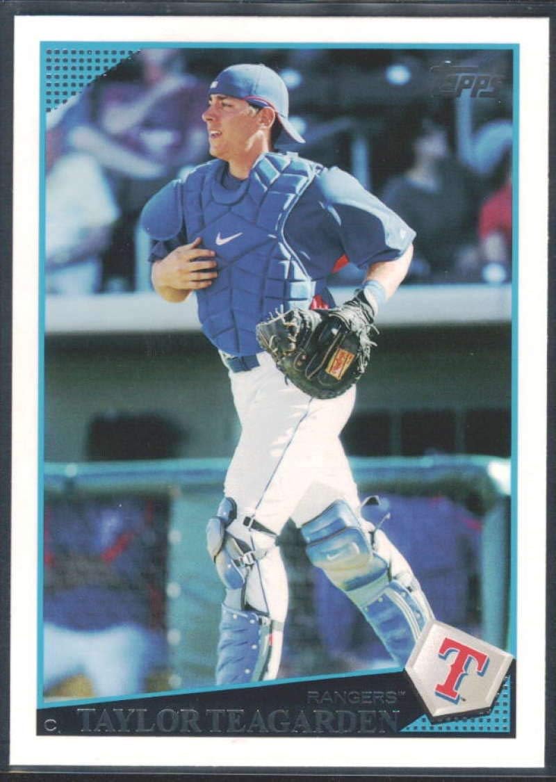 Amazon.com: 2009 Topps Series 2 Baseball #412 Taylor Teagarden Texas ...