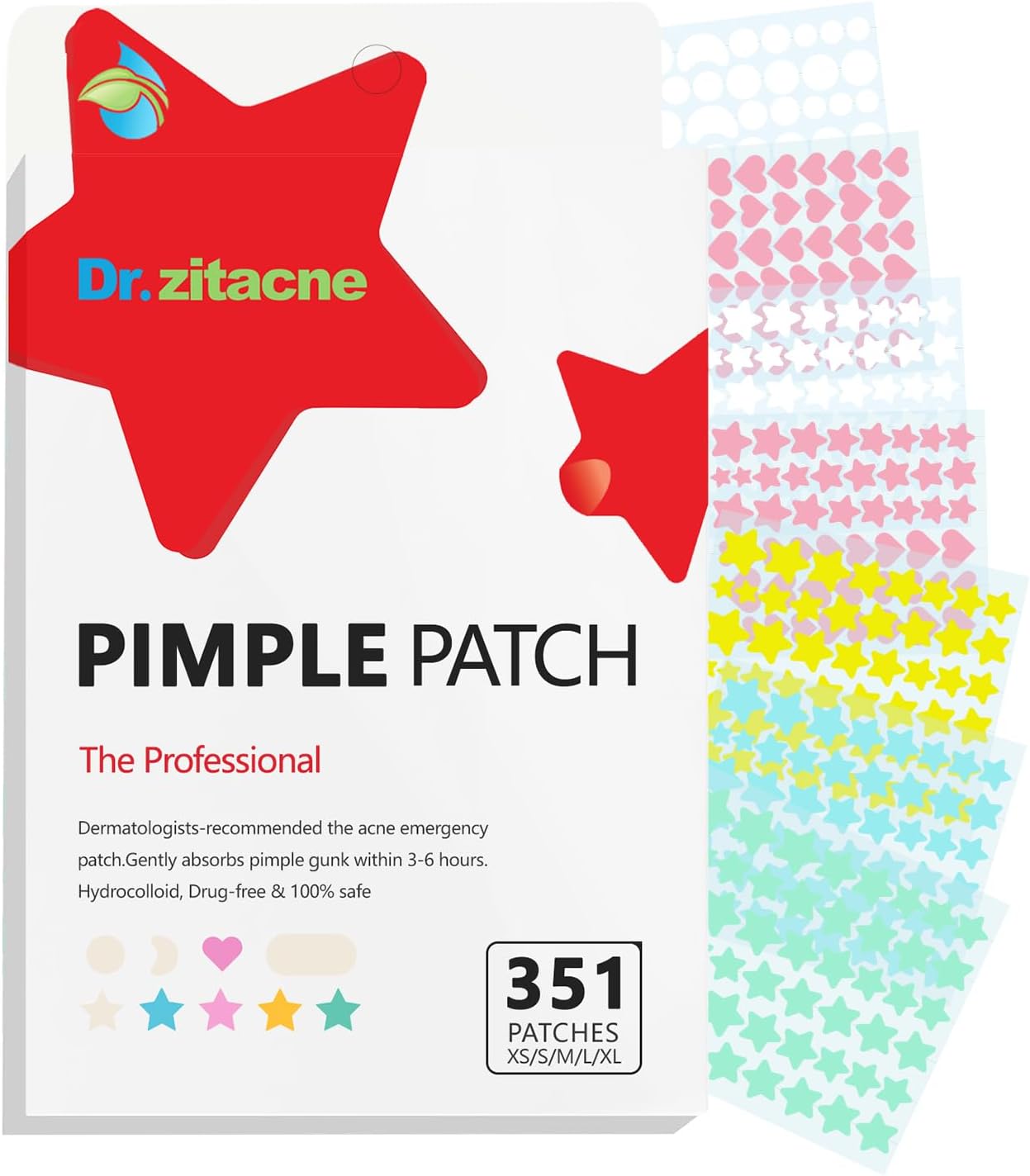 Amazon.com: QUSTERE Pimple Patches for Face, Acne Patches, Zit Patches ...