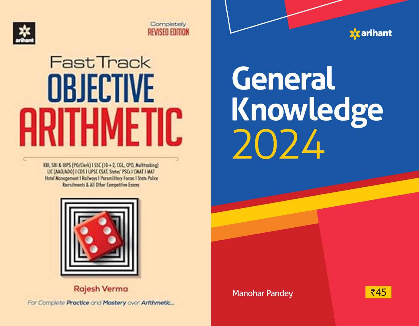 ARIHANT FAST TRACK ARITHMETIC 2023-24 NEW EDITION (BY RAJESH VERMA ARIHANT PUBLICATION) WITH ...