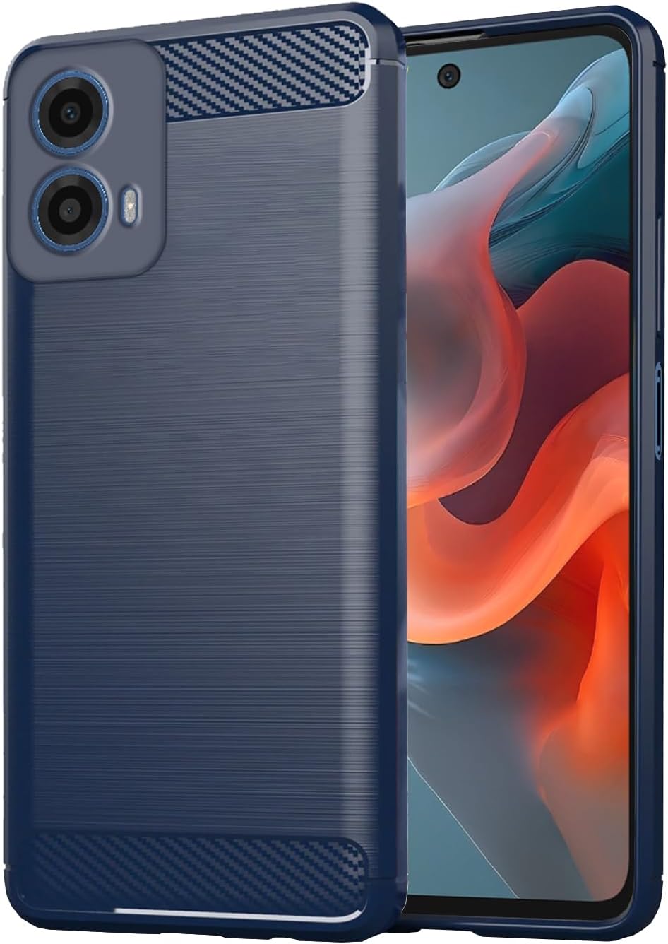 Pikkme Moto G34 5G Back Cover |Hybrid Shock Proof | Matte Soft Silicon ...