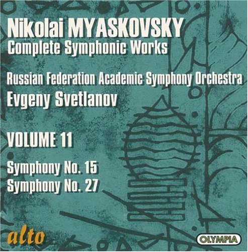 Symphonies 15 by Myaskovsky, N. (2007) Audio CD - Amazon.com Music