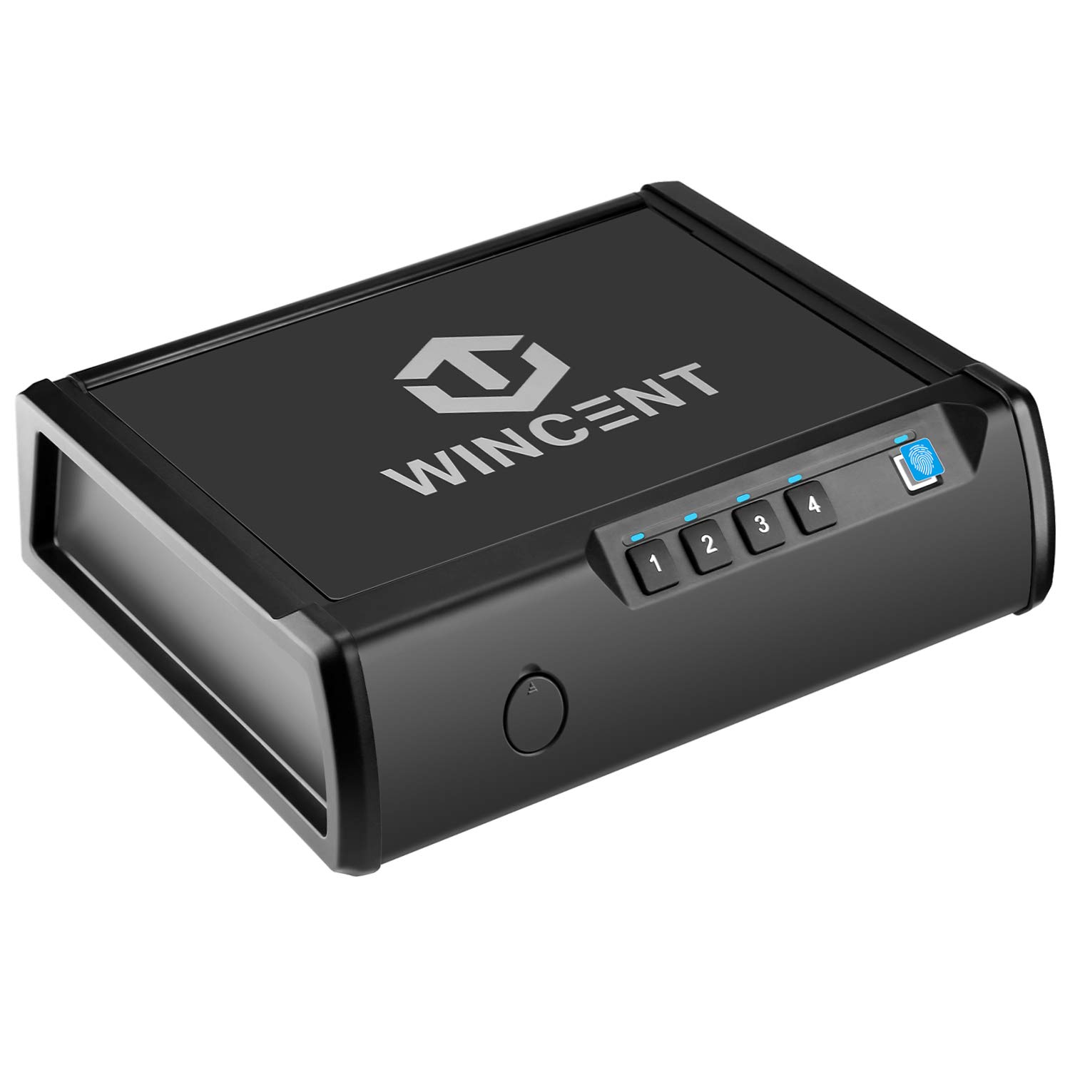 WINCENT Biometric Gun Safe Quick Access Gun Safes For Pistols With wincent-biometric-gun-safe-quick-access-gun-safes-for-pistols-with