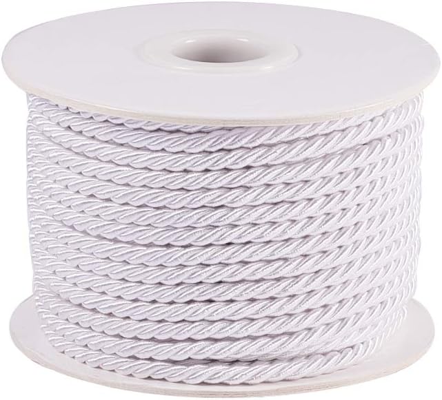 Amazon.com: PH PandaHall 3mm/ 20 Yards Twisted Cord Rope Nylon Twisted ...