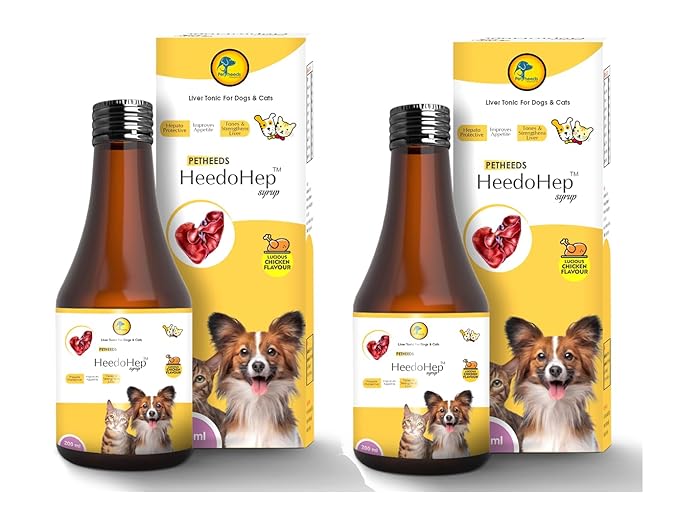 HeedoHep Liver Tonic for Dogs & Cats | Luscious Chicken Flavor | Liver ...