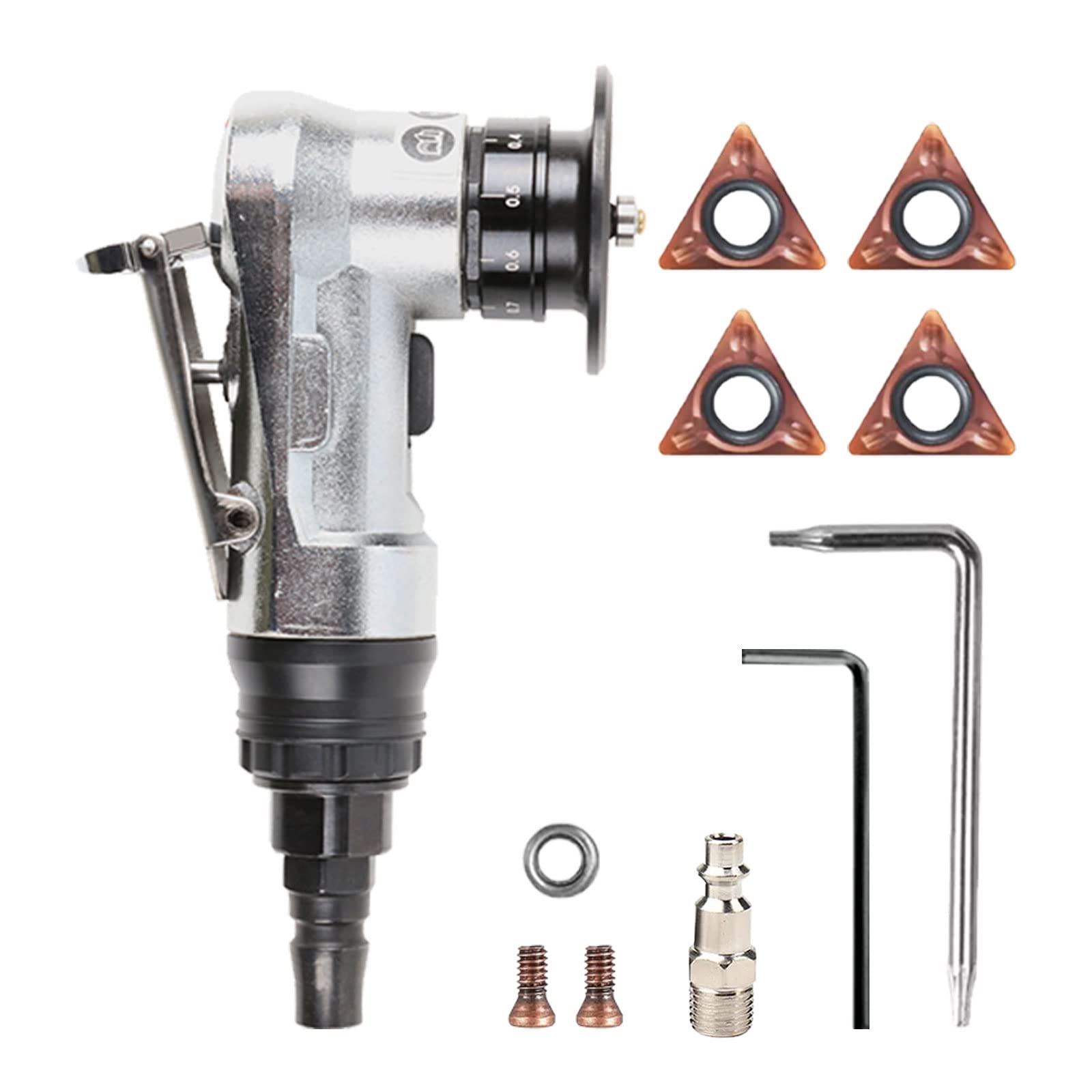 Mini Pneumatic Chamfering Machine, Portable Handheld 45 Degree Arc Air ...