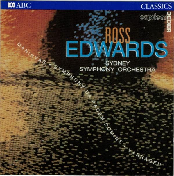 Ross Edwards: Maninyas/Symphon: Amazon.com.mx: Música