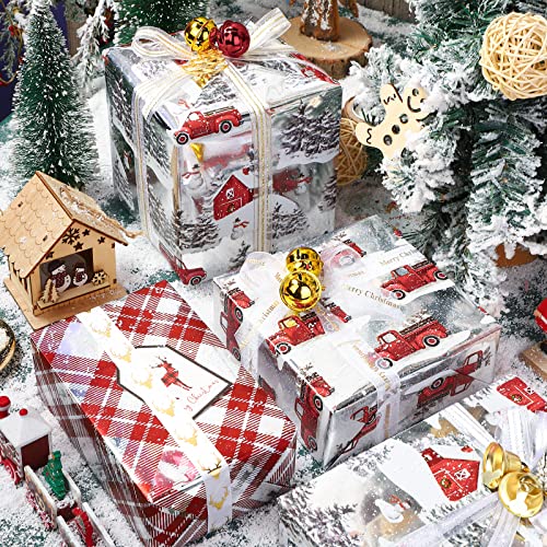Snapklik.com : WRAPAHOLIC Christmas Wrapping Paper Roll - Mini Roll - 3 ...