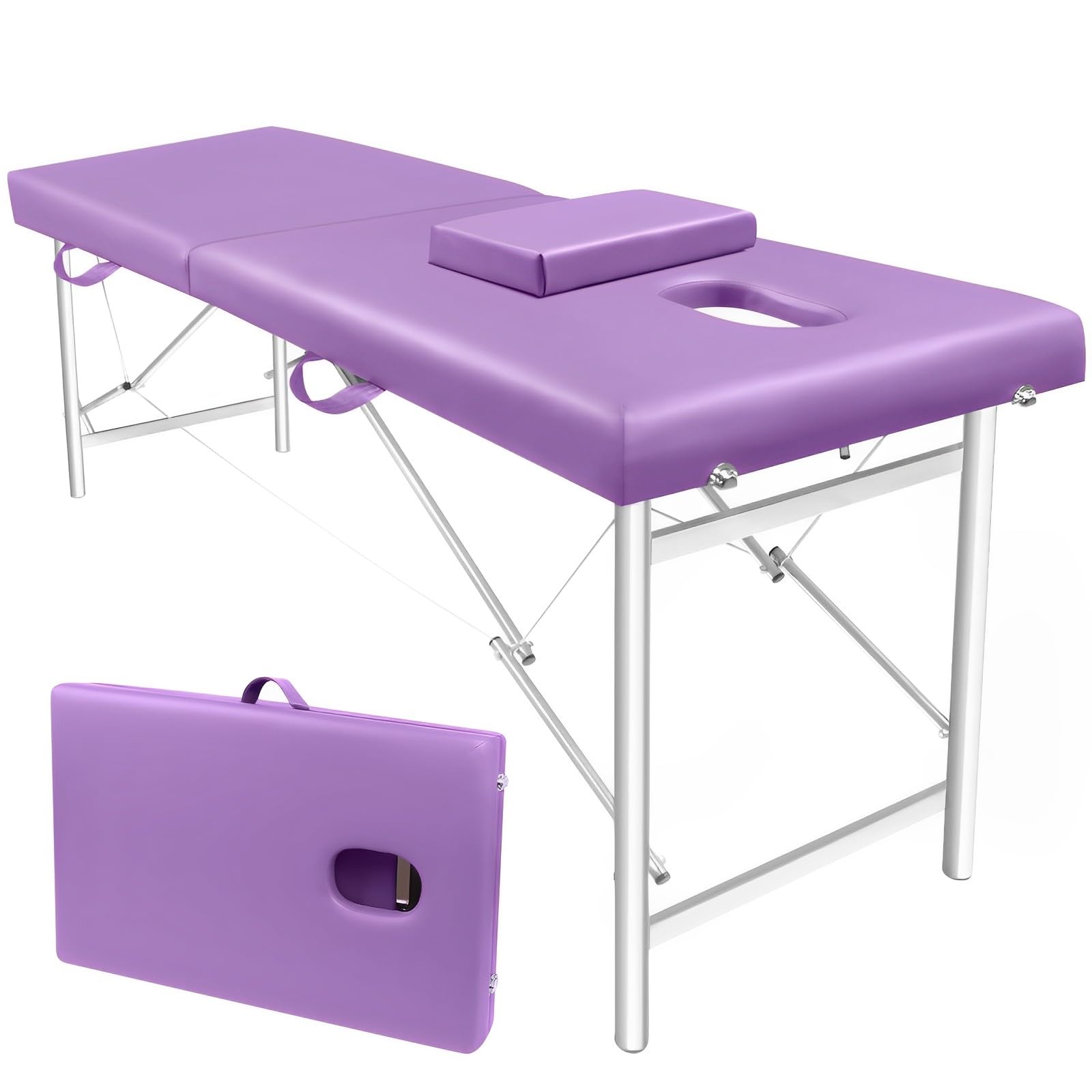 Amazon.com: Higliocas Massage Table Portable Lash Bed: Professional ...