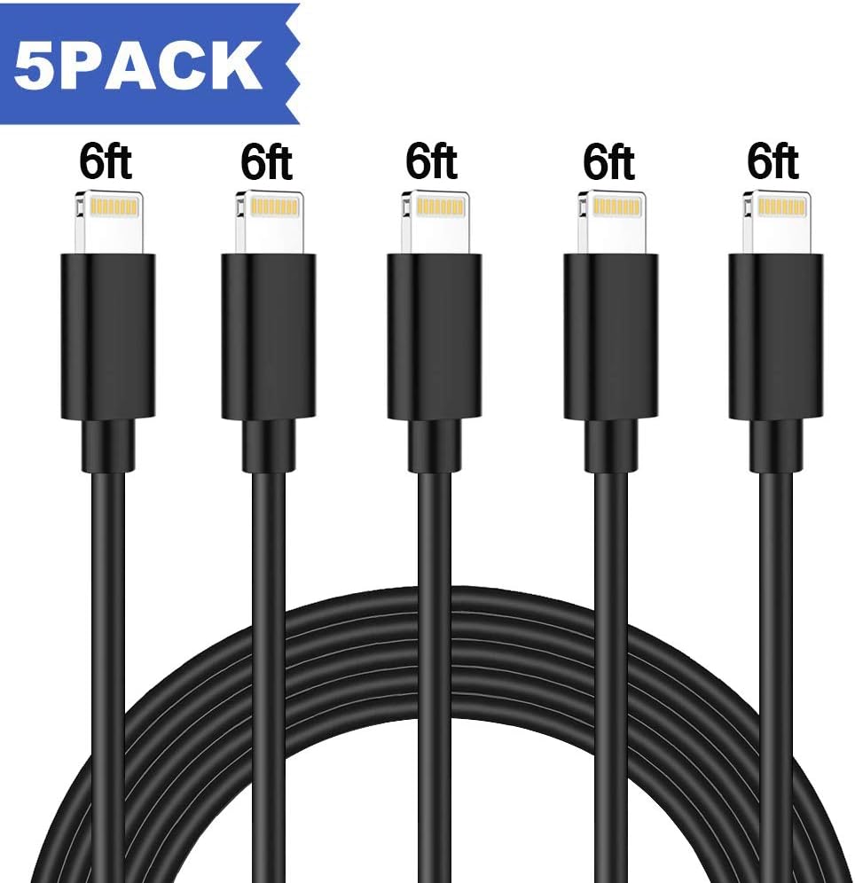 Amazon.com: iPhone Charger Cable Fast Lightning Cable Long iPhone Cable ...