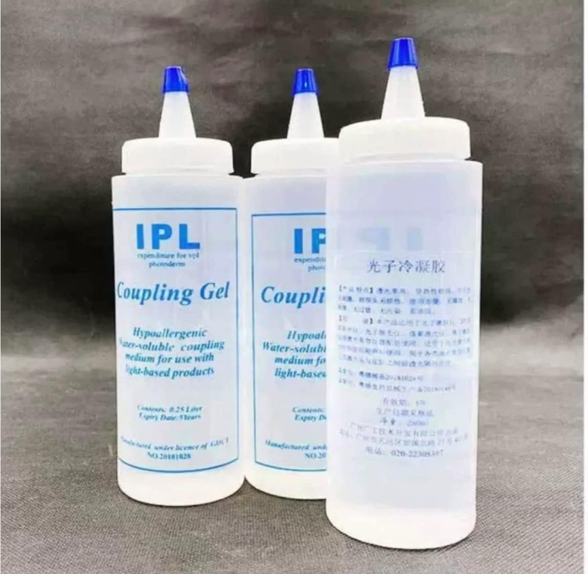 Coupling and Cooling Gel Use with IPL Hair Removal Device and Beauty ...