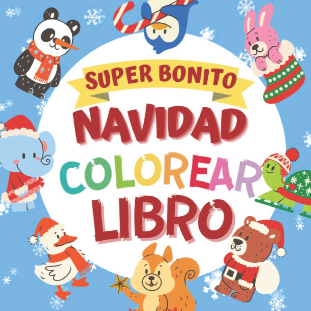 Buy Libro para colorear de Navidad súper bonito: Libro para colorear ...