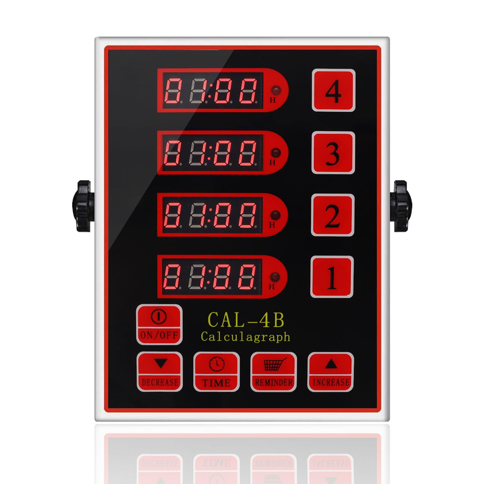 Amazon.com: 4-Channel Kitchen Timer Restaurant Food Cooking Timers LED ...