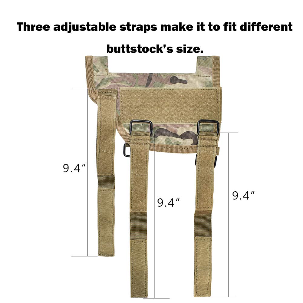 Risunpet Rifle Cheek Riser Tactical Rifle Buttstock Cheek Riser and ...