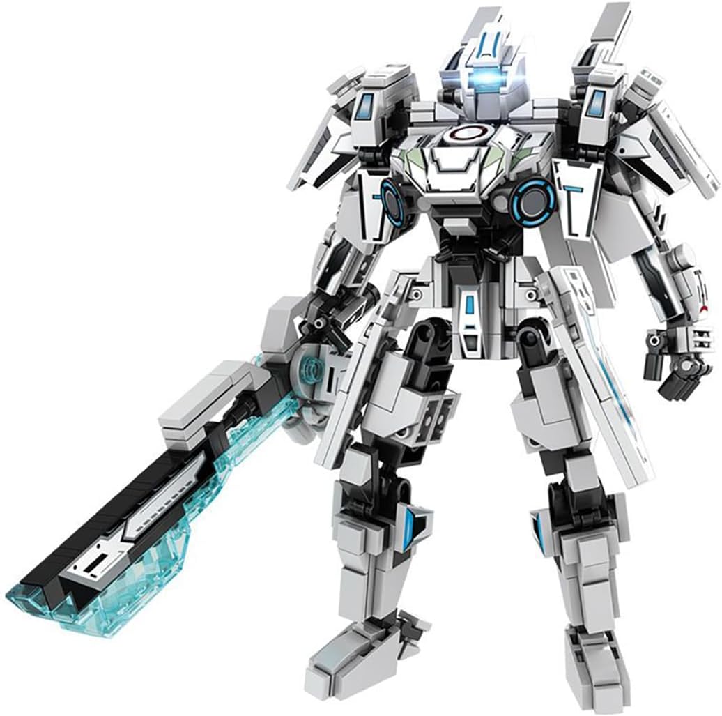 Amazon.com: Combat Figure Mecha Building Kit (583PCS), Game Hero Mech ...