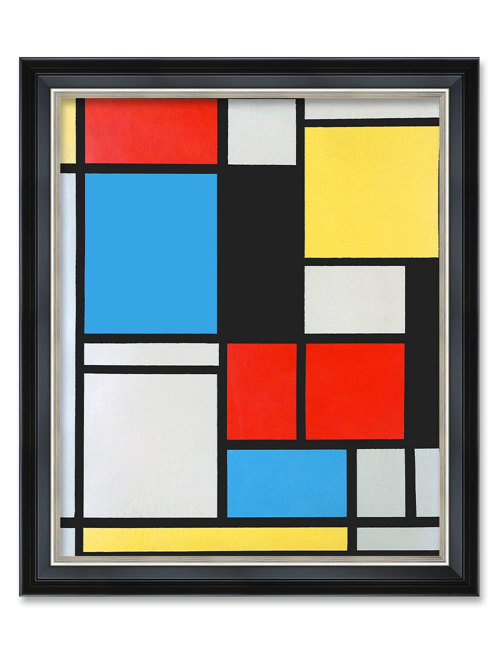 Piet Mondrian Coloring Worksheet