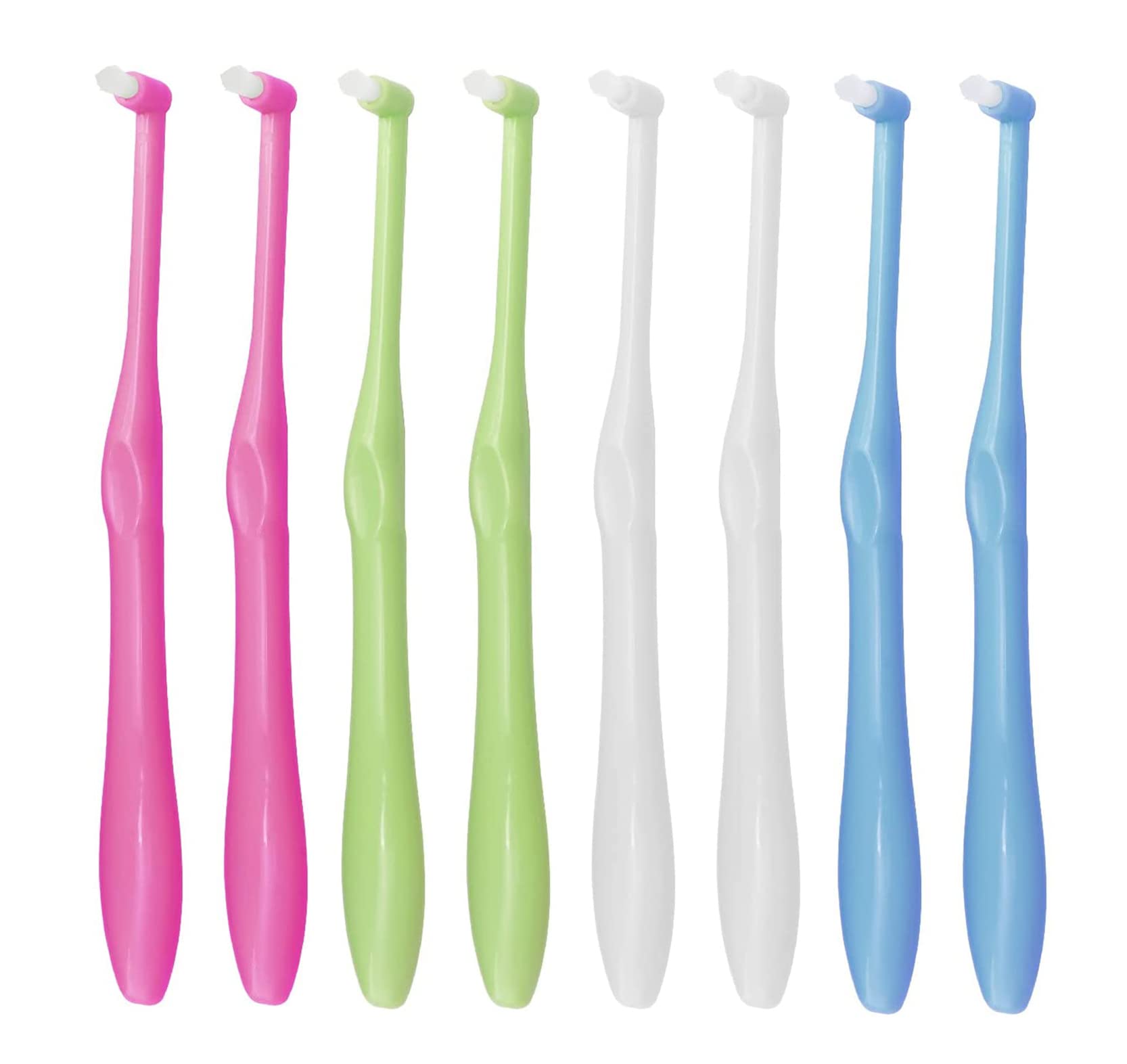 Chargenyang 8 PCS Interspace Toothbrush for Teeth Detail Cleaning and ...