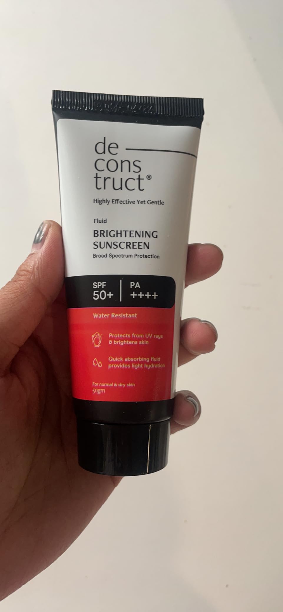 Deconstruct Brightening & Glow Sunscreen SPF 55+ And PA++++ | Dewy ...