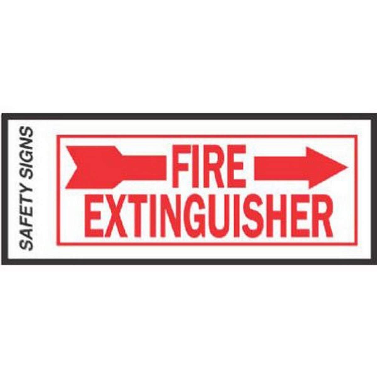 Buy Hy-Ko #FE-2R 4x10 Fire Extinguisher Sign Right Arrow Online at ...