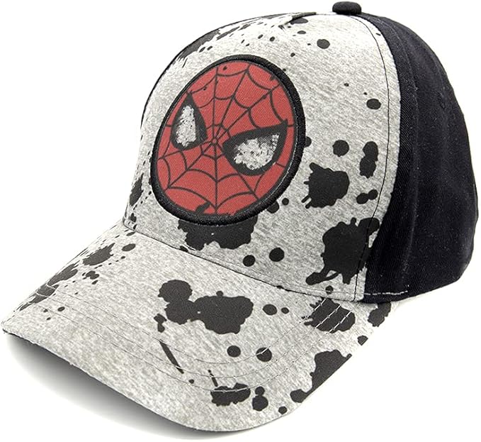 Amazon.com: Marvel Spiderman Hat for Boys, Breathable Spiderman ...