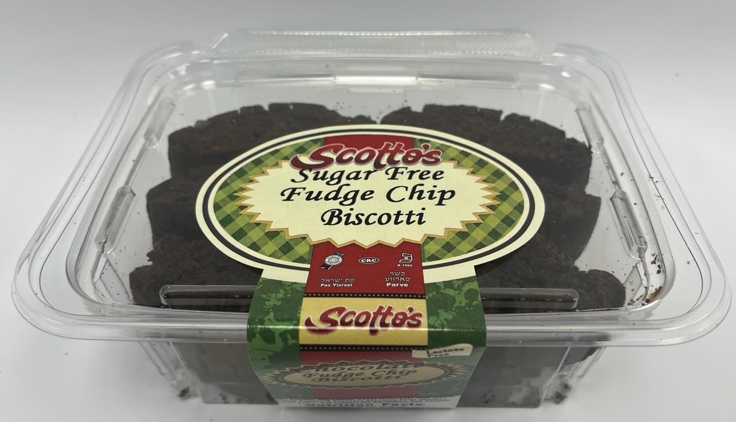 Amazon.com: Scottos Bakery Fresh Sugar Free Biscotti's (Chocolate Fudge ...