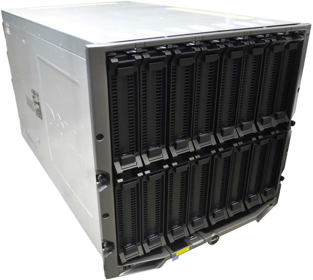 Amazon.com: Dell PowerEdge M1000e Chassis v1.1 10GB 6X PSU 2X CMC KVM ...