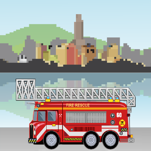 Fire Truck Rescue Game for Kids - Fun & Addictive Racing with One Touch ...
