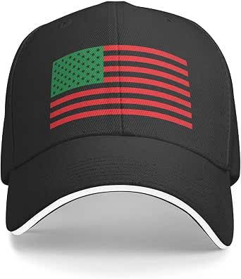 Pan-African American Flag Baseball Golf Cap Casquette Outdoor Trucker ...