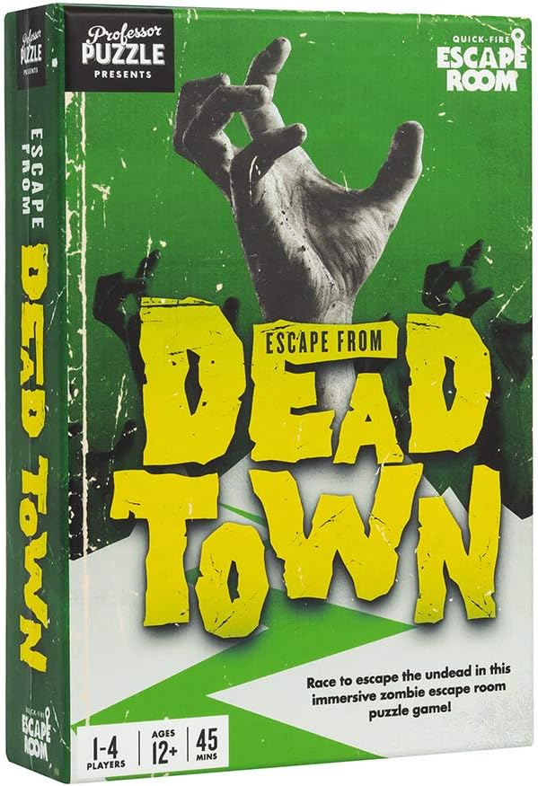 Amazon.com: Escape from The Dead Town - Zombie Themed Escape Room Game ...
