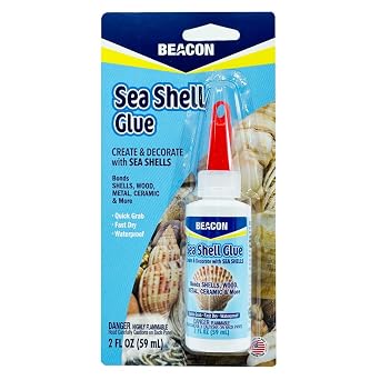 Amazon.com: BEACON Sea Shell Glue for Creating and Decorating with ...