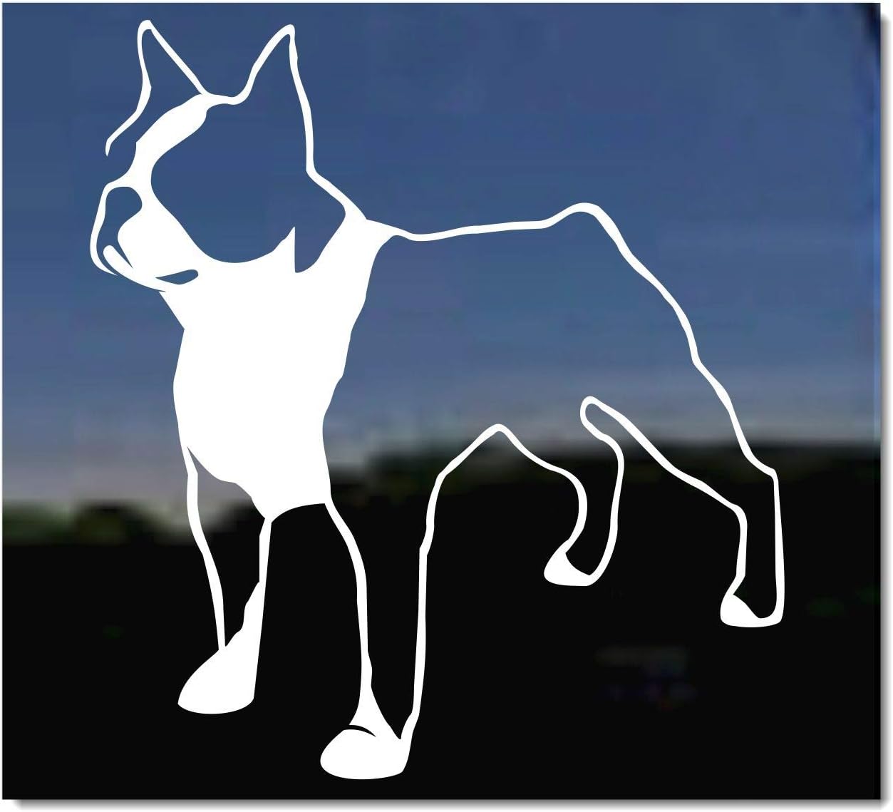 Amazon.com: NickerStickers Boston Terrier | NickerStickers® Vinyl Dog ...