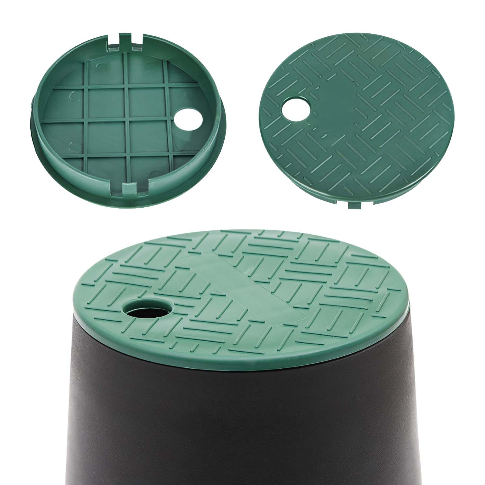 Amazon.com : 2 Pcs Sprinkler Valve Box Cover, 5.5" OD 6" Valve Box ...