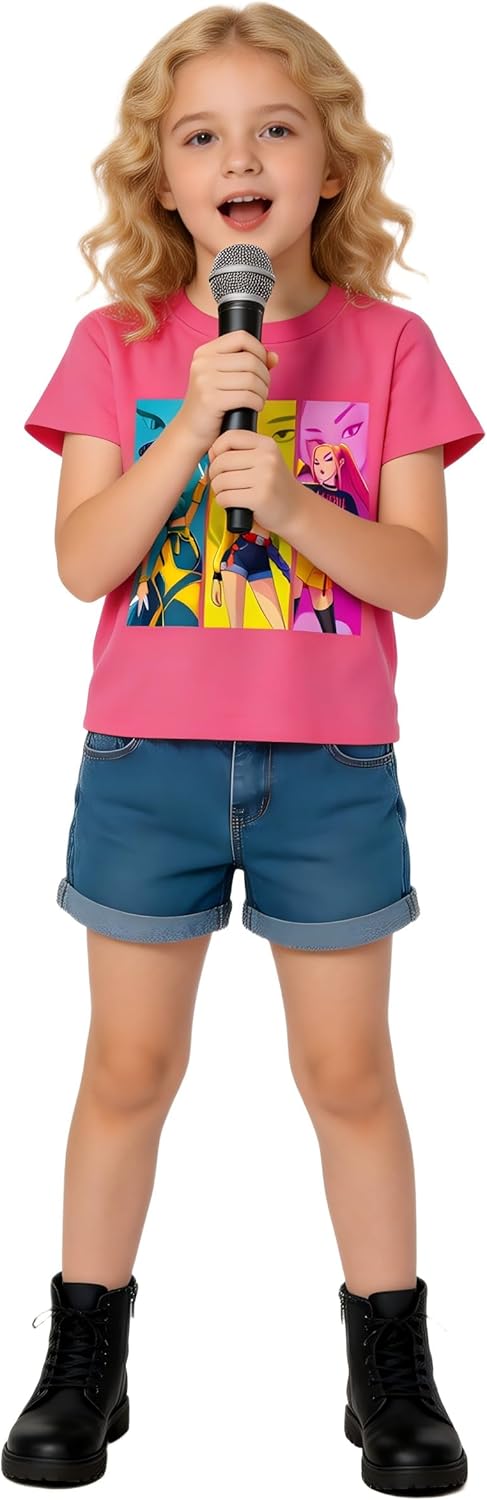 Amazon.com: Kpop Group T Shirt Girls Short Sleeve Crew Neck Cute ...