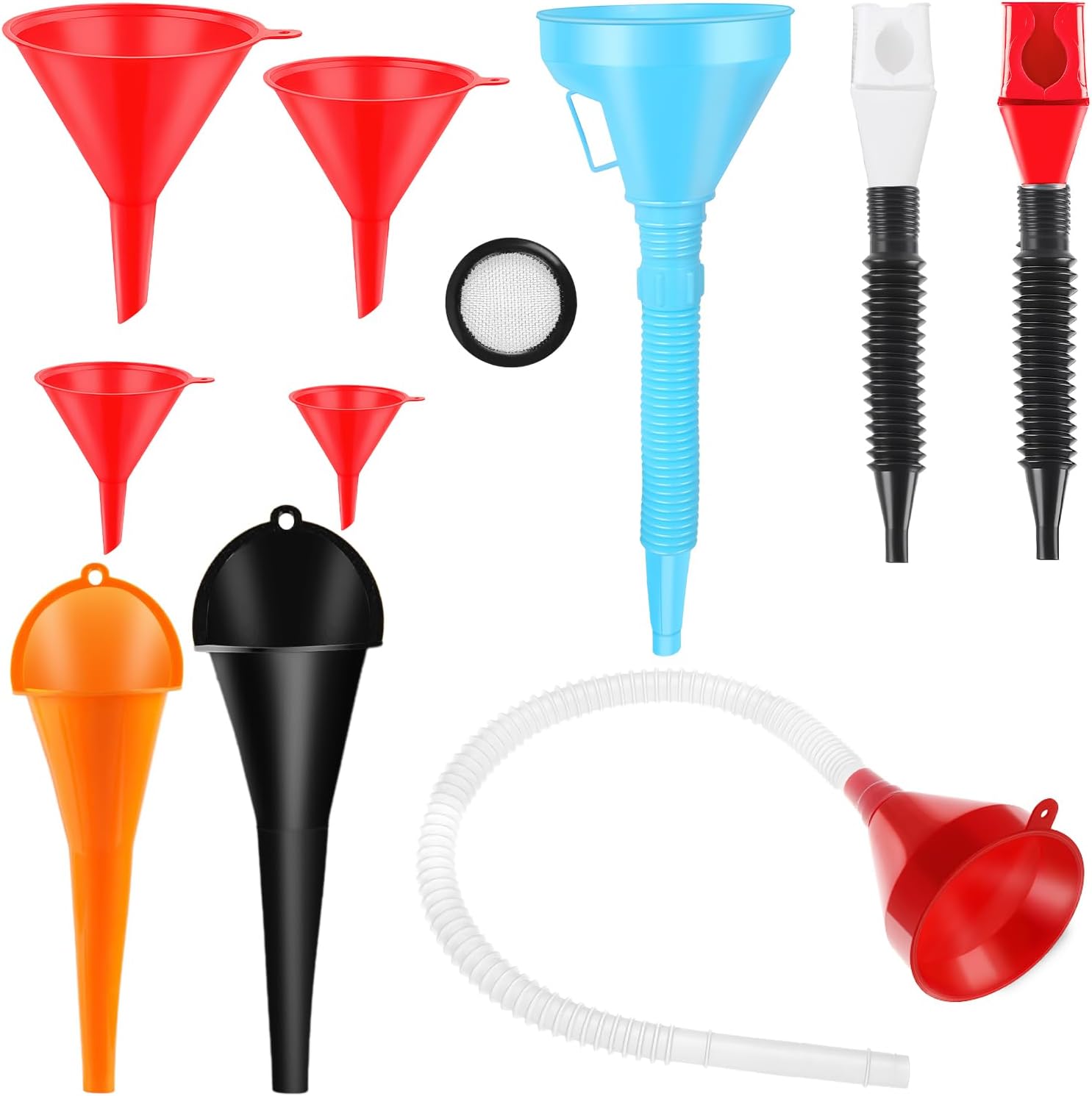 Amazon.com: Yourkar Funnels for Automotive Use, Flexible Oil Funnels ...