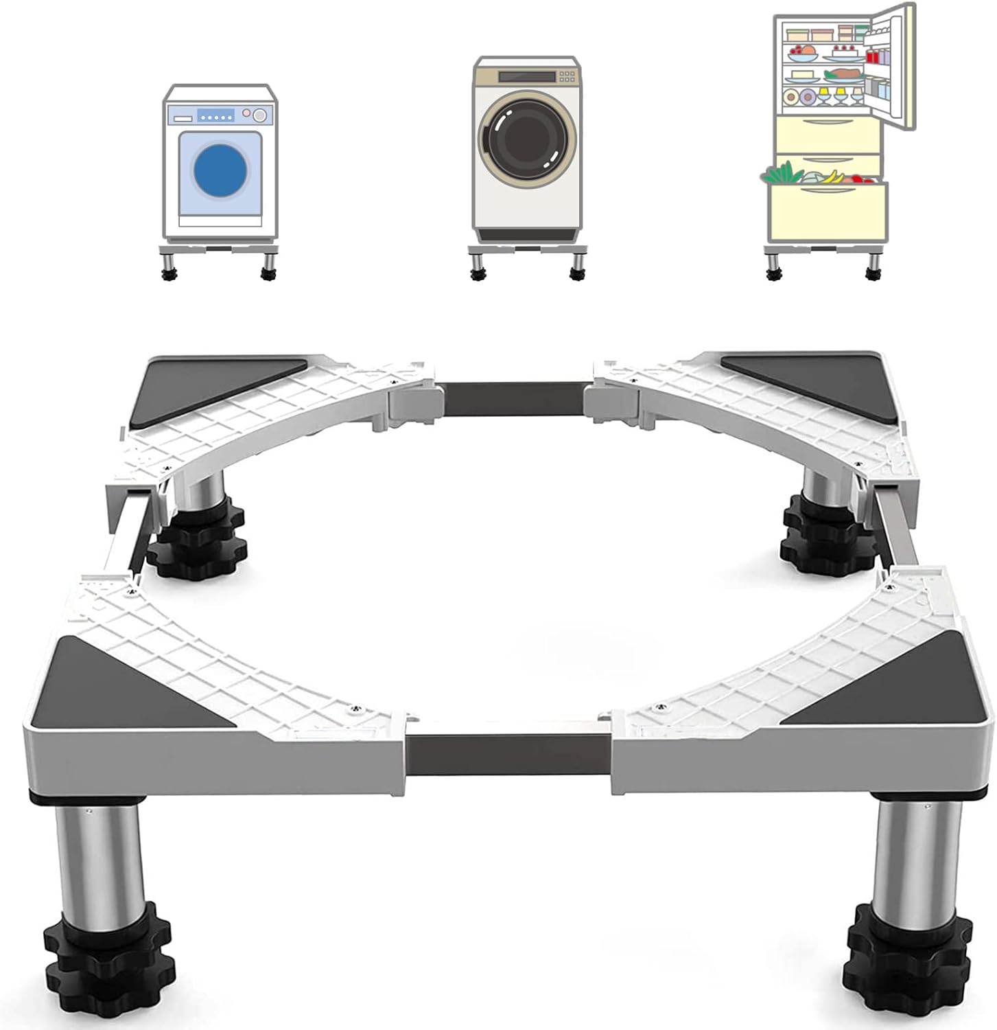 Amazon.com: Washer and Dryer Stands, Washing Machine Stand Base ...