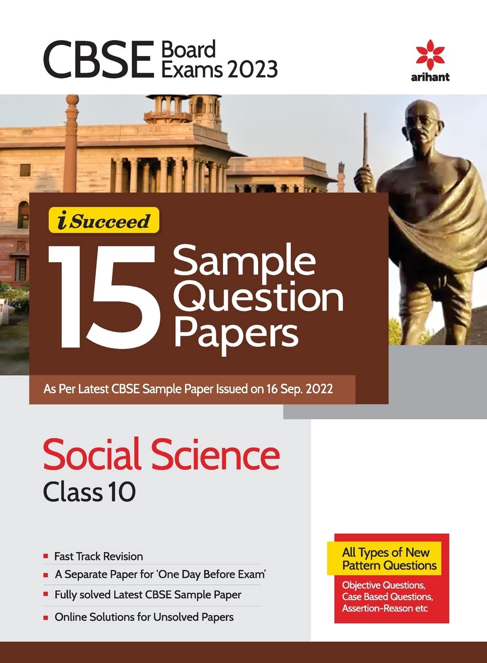 CBSE Board Exam 2023 I-Succeed 15 Sample Question Papers SOCIAL SCIENCE ...
