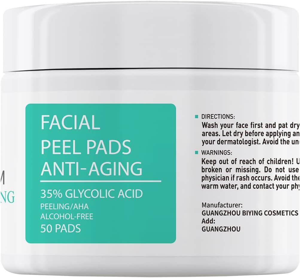 Amazon.com: Acne Treatment Control Pads- Contains Salicylic, Glycolic ...