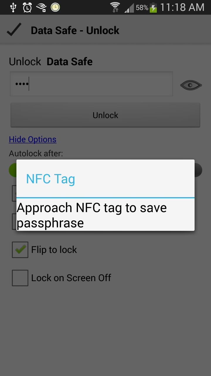 Daten-Safe NFC Plug-in:Amazon.de:Appstore for Android