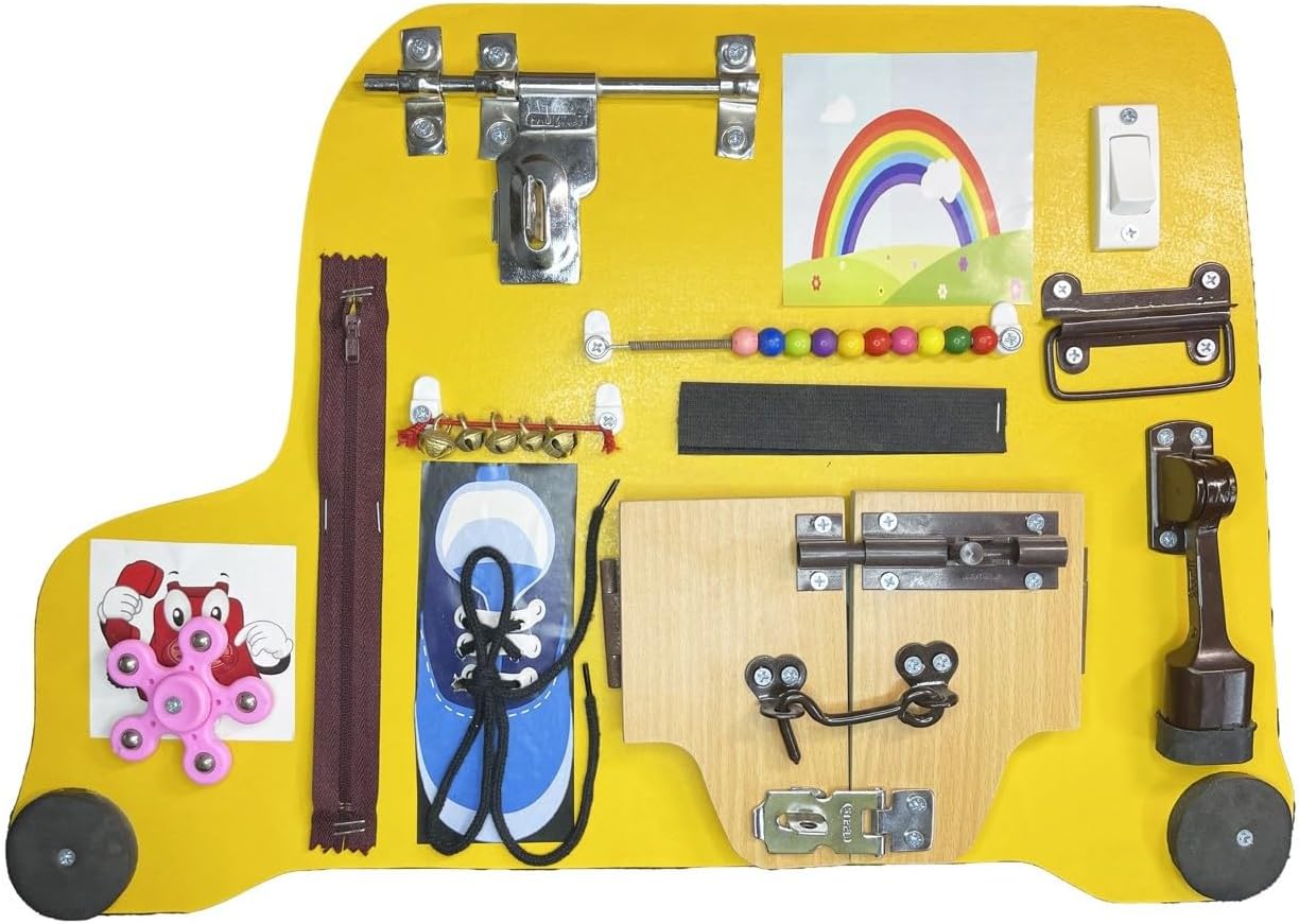 KIDOLOGY Montessori DIY Thinking Quiet Book for Kids, Toddler's Early ...